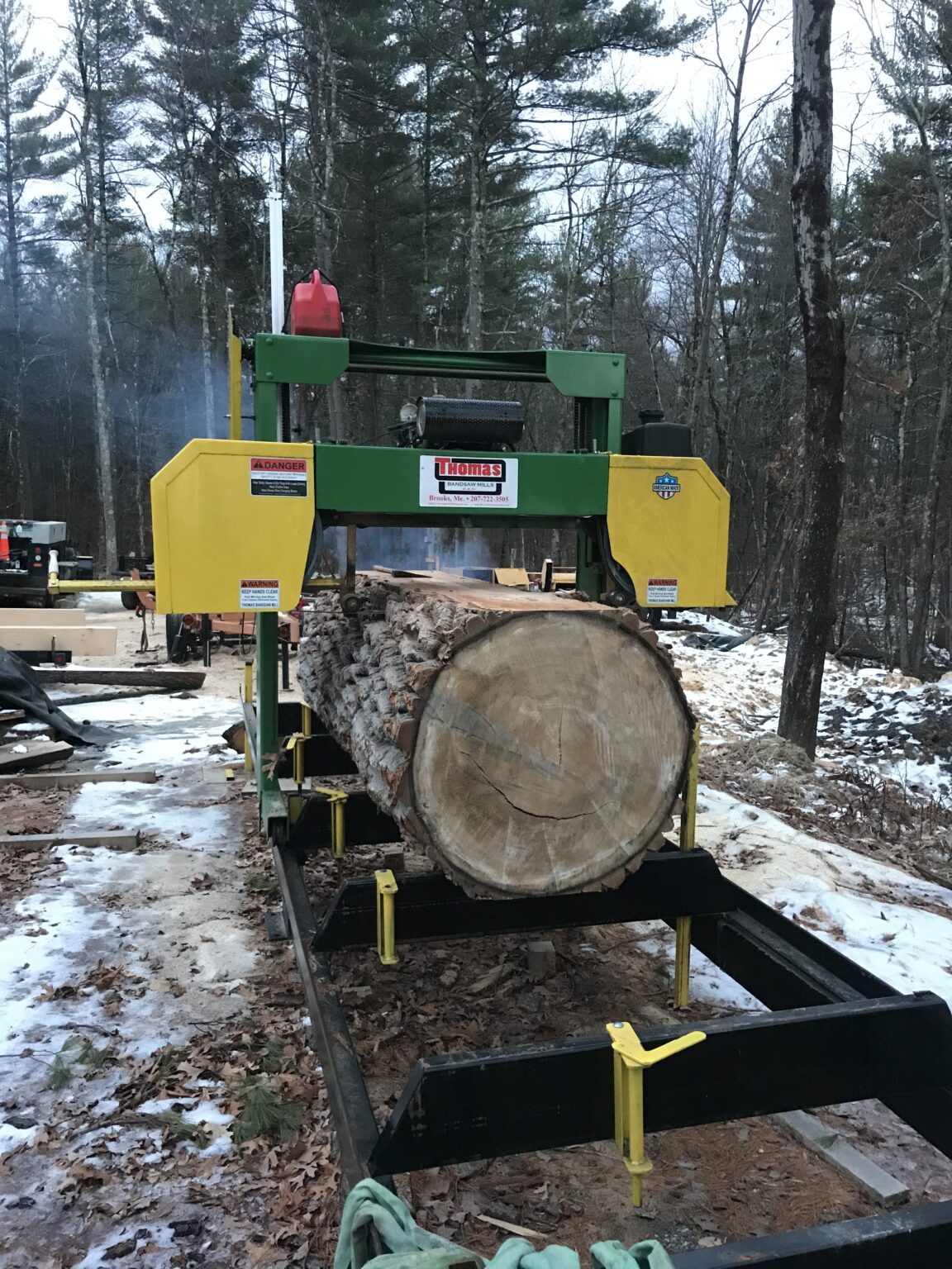 Client Photos - Thomas Bandsaw Mills, OEM